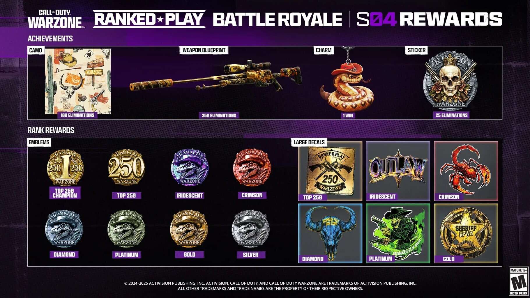 All 100+ Black Ops 6 & Warzone Season 4 Rewards | Promotions, Events ...