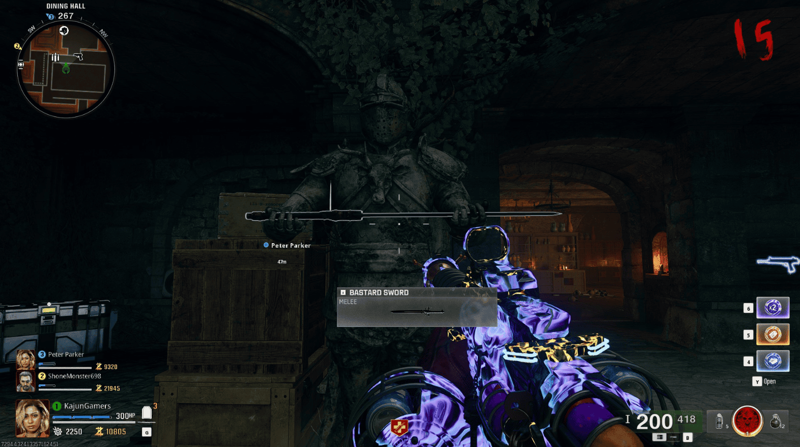 ALL 4 Sword Upgrades on Citadelle des Morts in Black Ops 6 Zombies ...