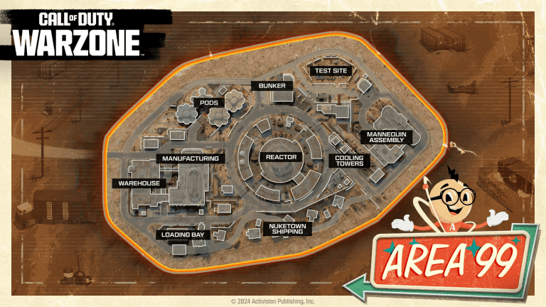 All Black Ops 6 "Area 99" Warzone Map POIs & Breakdown - Detonated