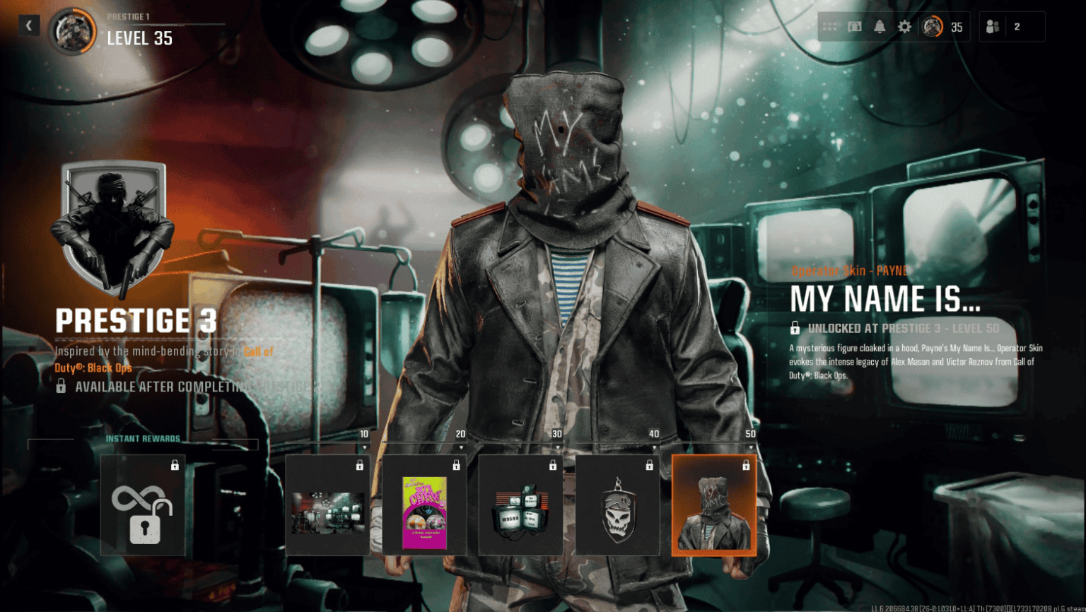 All Black Ops 6 Prestige Level 1000 Rewards, Free Operator Skins, and ...