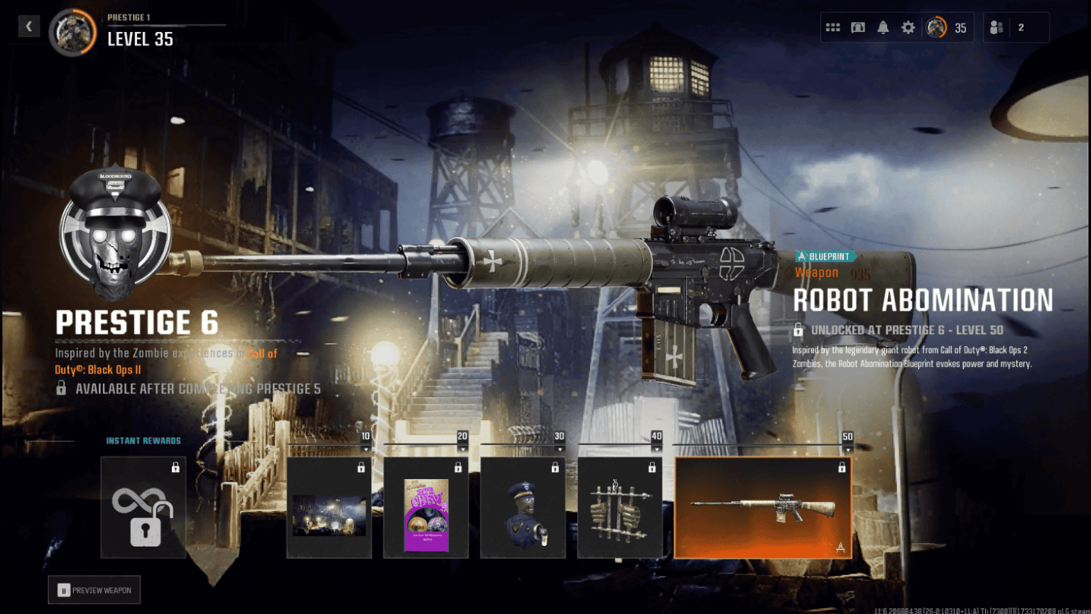 All Black Ops 6 Prestige Level 1000 Rewards, Free Operator Skins, and ...