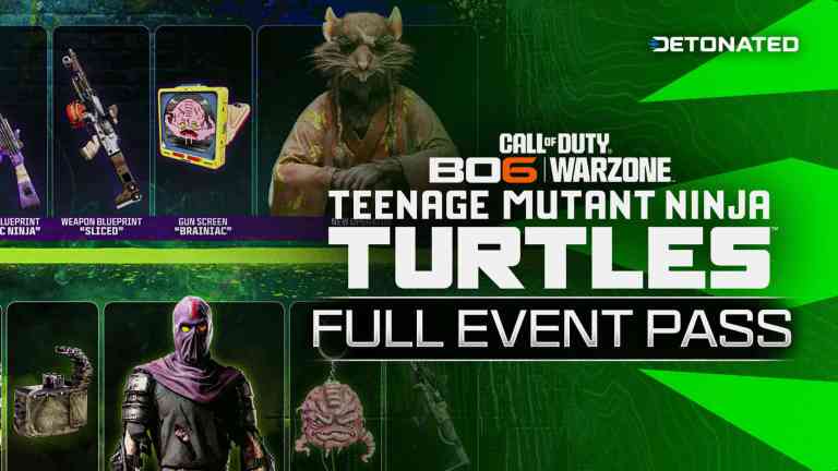 All Black Ops 6 x TMNT Event Pass Rewards & Release Date | Season 2 ...