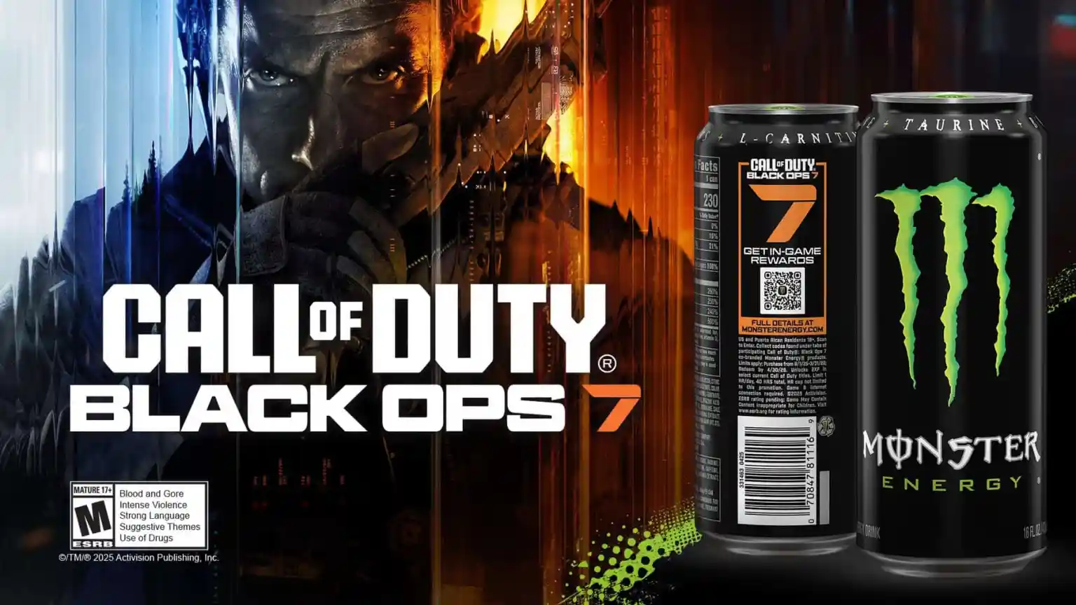 All Black Ops 7 Monster Energy Rewards and How To Unlock (Operator Skins, Blueprints) - Detonated