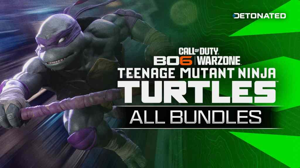 All BO6 x TMNT Bundles Release Dates & Operator Skins | Season 2 ...