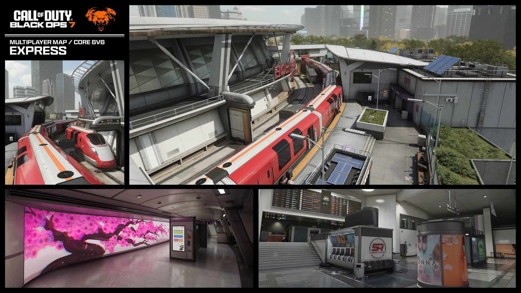 All Launch Multiplayer Maps in Black Ops 7 | Hijacked, Raid, Express ...