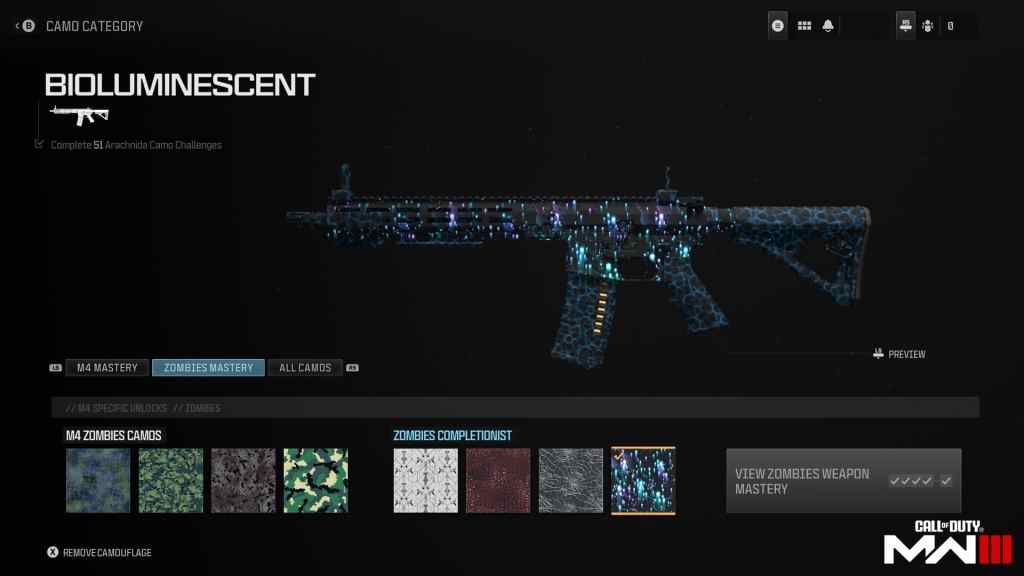 ALL MW3 MASTERY CAMOS & CHALLENGES | MULTIPLAYER, ZOMBIES, AND MORE ...