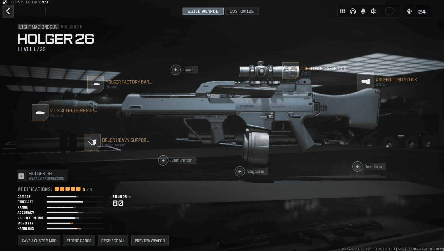 BEST HOLGER 26 LOADOUT WARZONE SEASON 2 RELOADED | LMG LONG RANGE META CLASS - Detonated