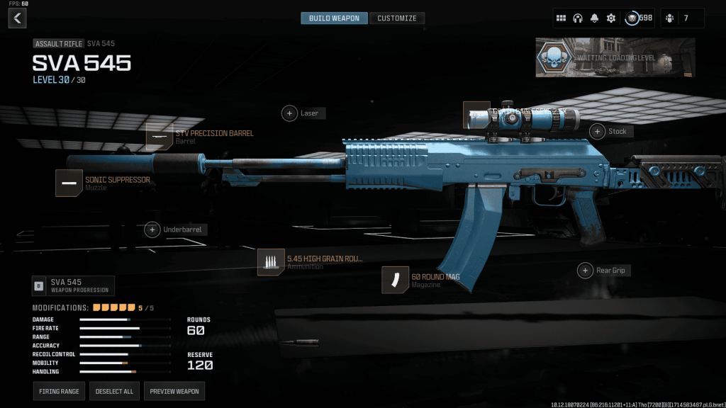 BEST SVA 545 LOADOUT WARZONE SEASON 3 RELOADED | ASSAULT RIFLE LONG ...