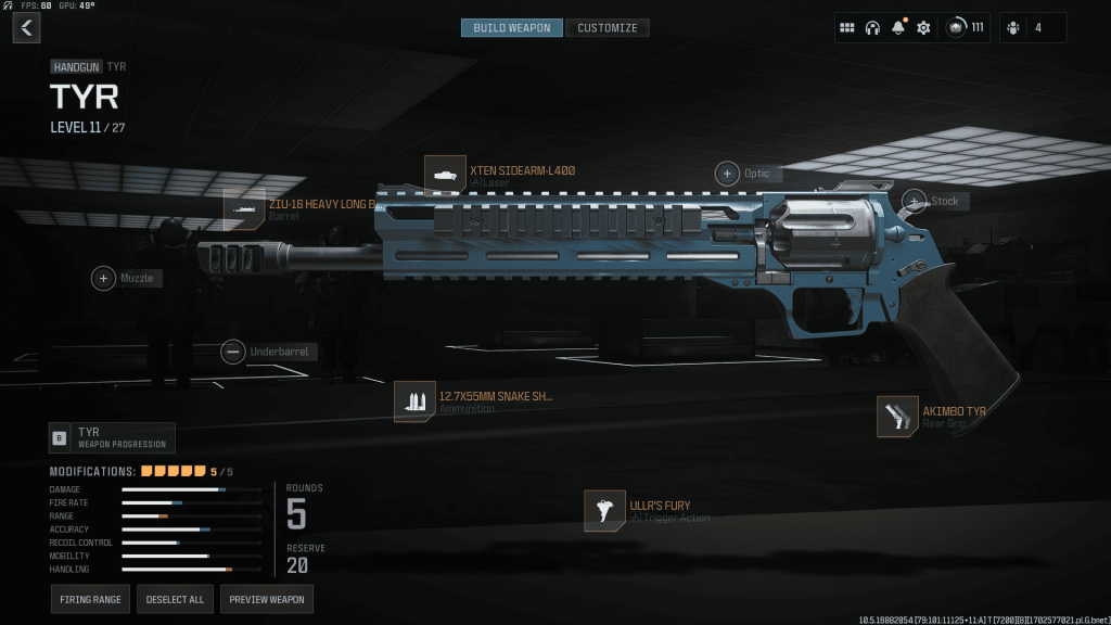 BEST TYR SNAKESHOT LOADOUT WARZONE SEASON 1 | CLOSE RANGE META CLASS - Detonated