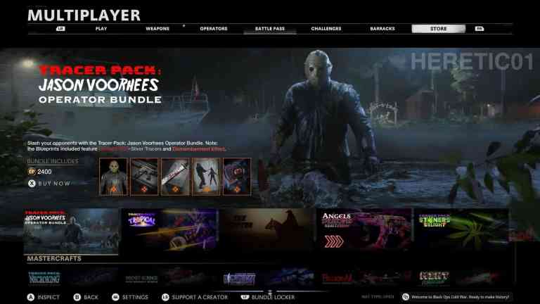 Call of Duty Friday The 13th Crossover, Jason Operator & The Haunting ...