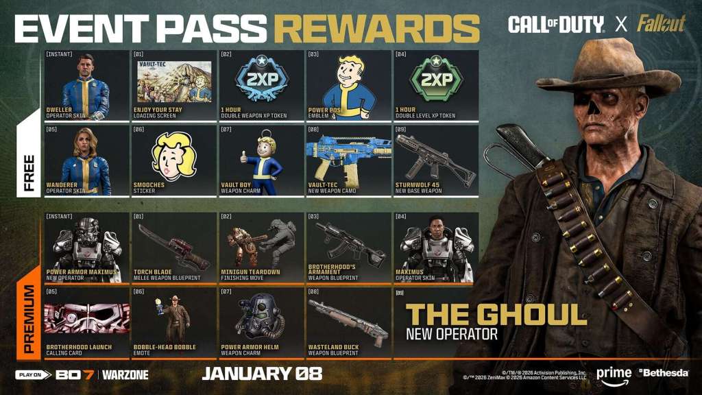 Fallout x Black Ops 7 Collab | Operators, Event Pass, Modes, & More ...