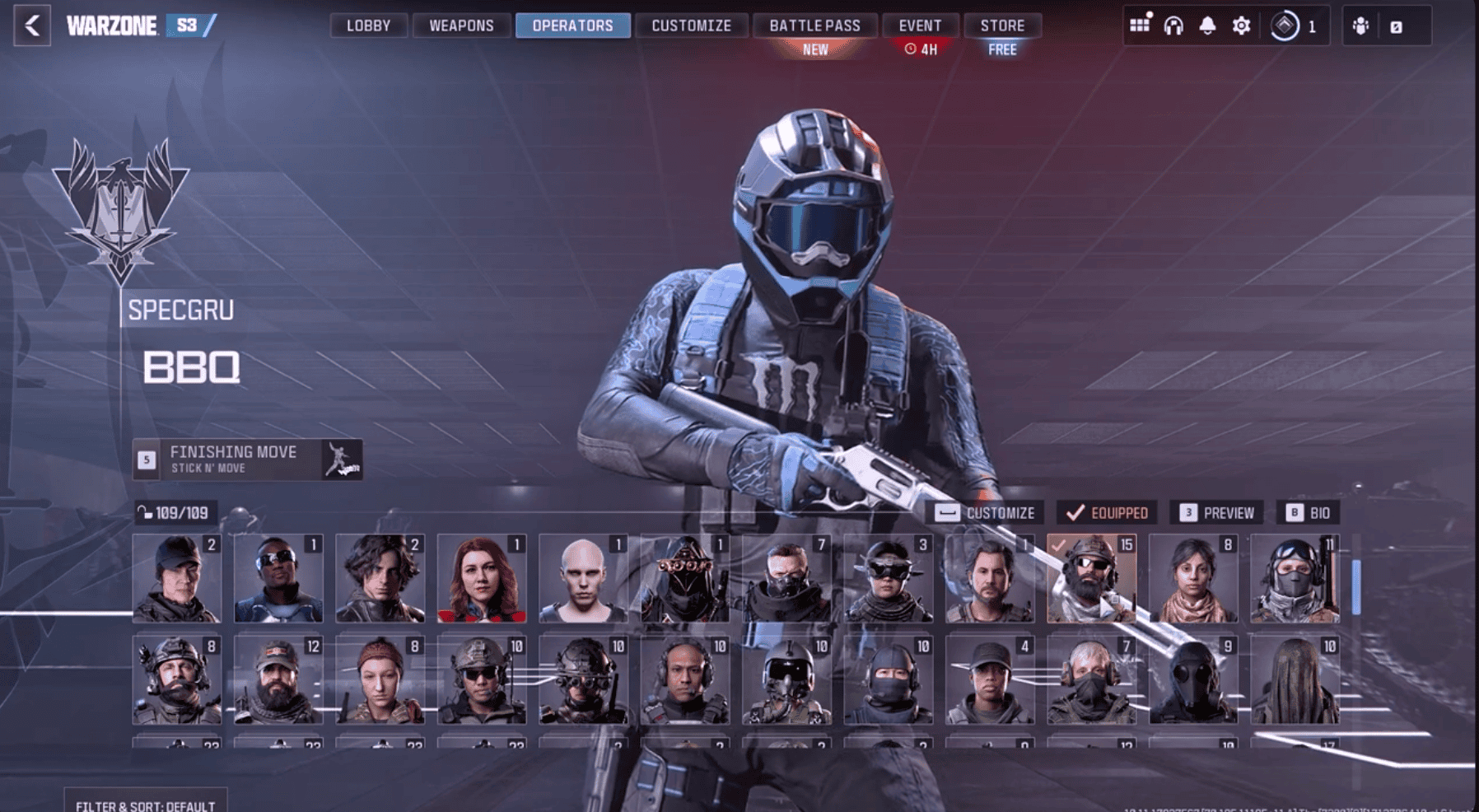 How to Unlock Blue Monster Skin in Modern Warfare 3 | Warzone 'Lo ...