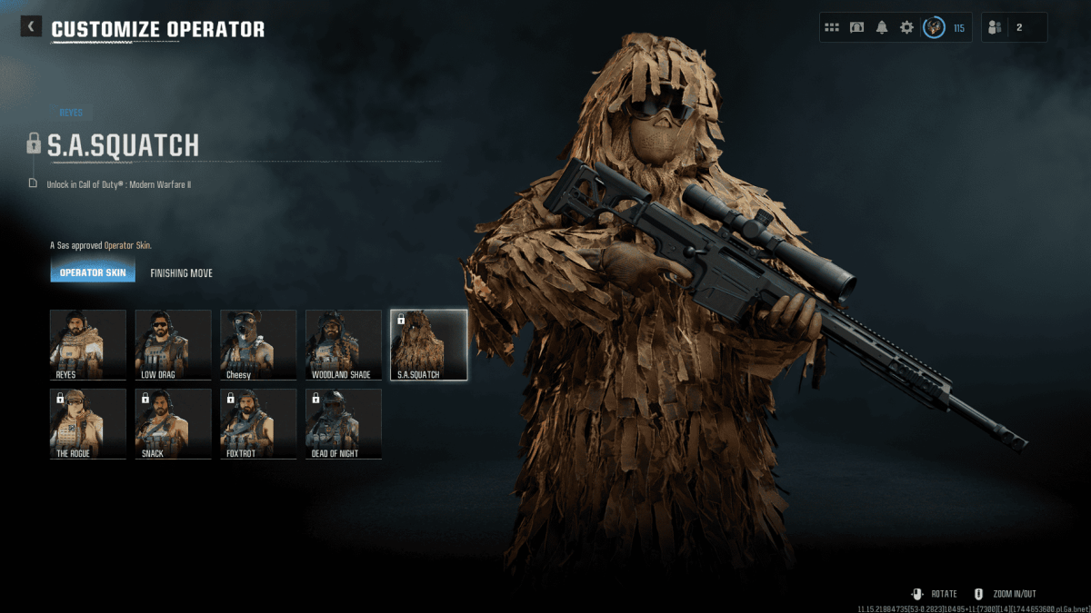 How To Unlock Sasquatch Operator Skin in 2025 | Black Ops 6 Warzone ...