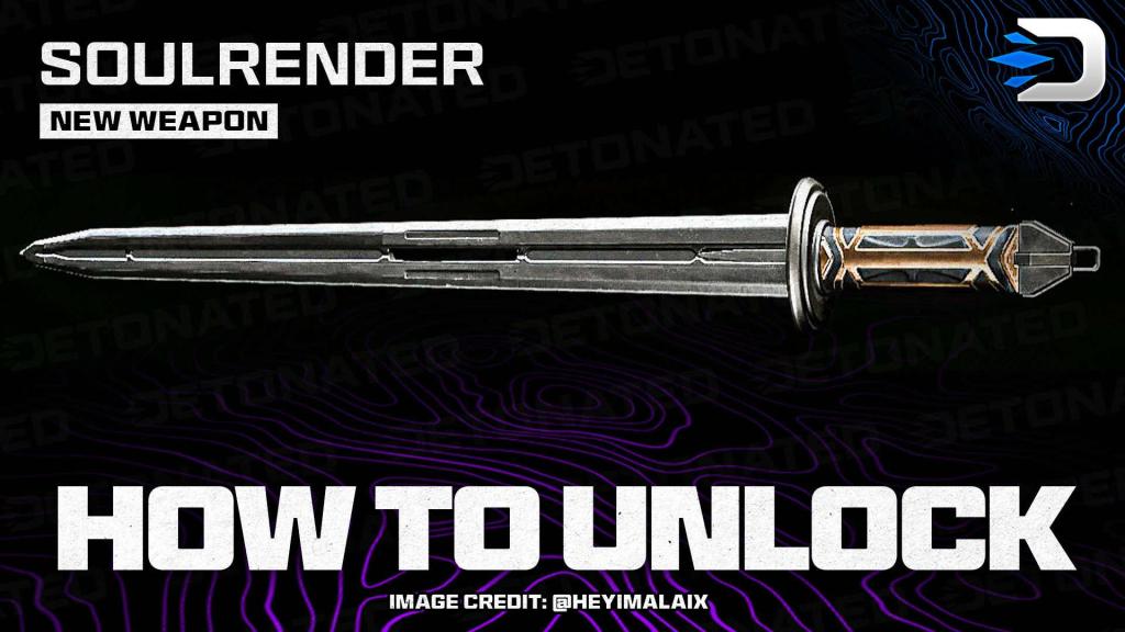 How to Unlock Soulrender in MW3 and Warzone Season 2 Reloaded - Detonated
