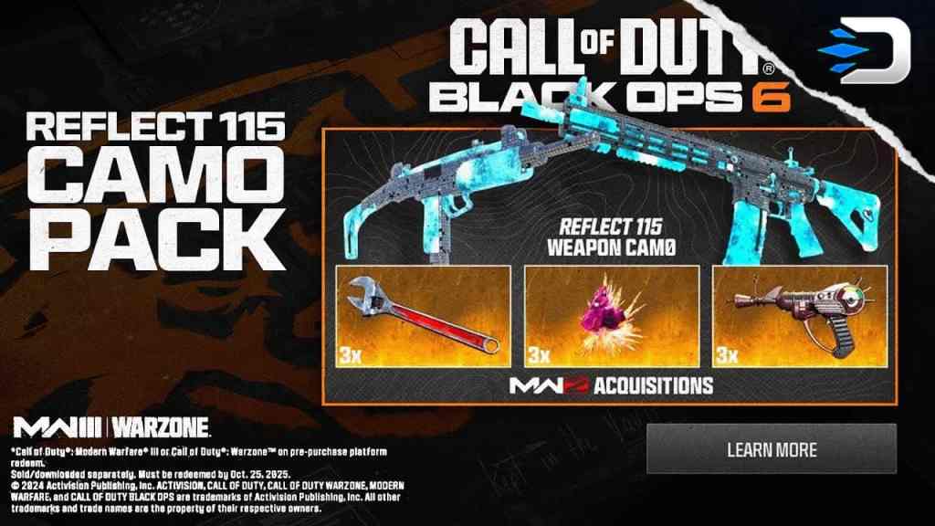 HOW TO UNLOCK THE REFLECT 115 CAMO IN MW3 & WARZONE - Detonated