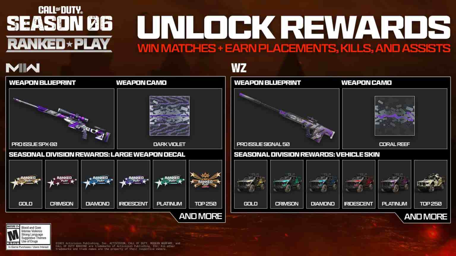 MW3 Ranked Play Operator Rewards, Team Skins and Gameplay Preview ...