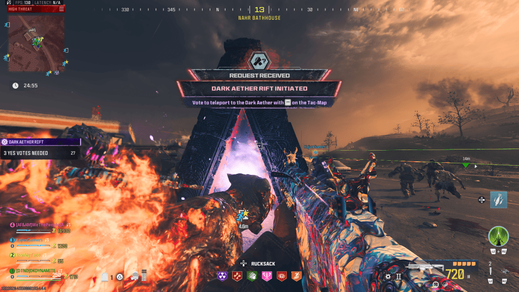 MW3 ZOMBIES HOW TO ENTER 2ND DARK AETHER RIFT | SEASON 2 RELOADED ...