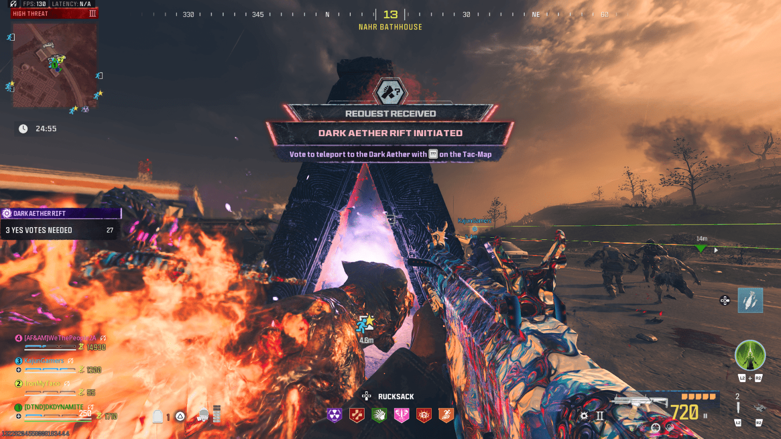 MW3 ZOMBIES HOW TO ENTER 2ND DARK AETHER RIFT | SEASON 2 RELOADED ...