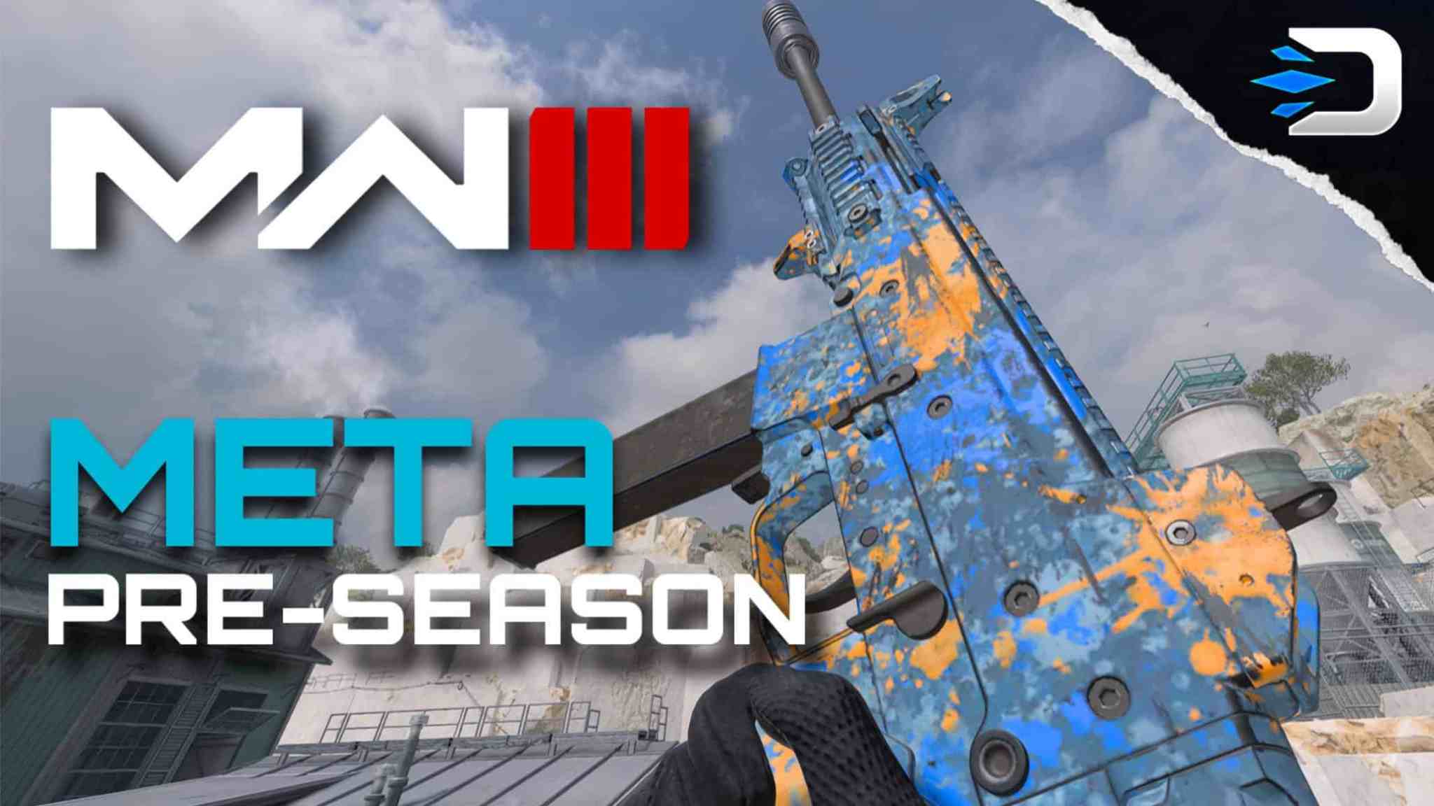 TOP 5 META WEAPONS FOR MULTIPLAYER | MODERN WARFARE 3 PRE SEASON ...