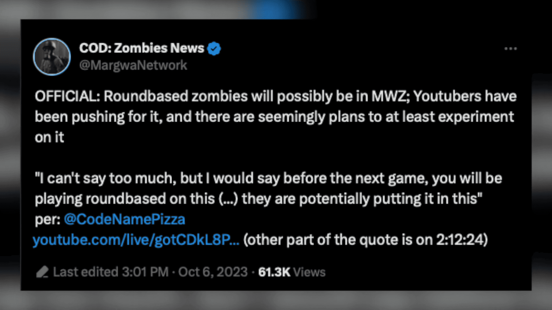 MW3 Zombies Round Based Maps & Secret Content Revealed - Detonated