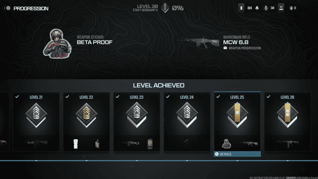 ALL MODERN WARFARE 3 (2023) BETA REWARDS, CALLING CARDS, AND MORE ...