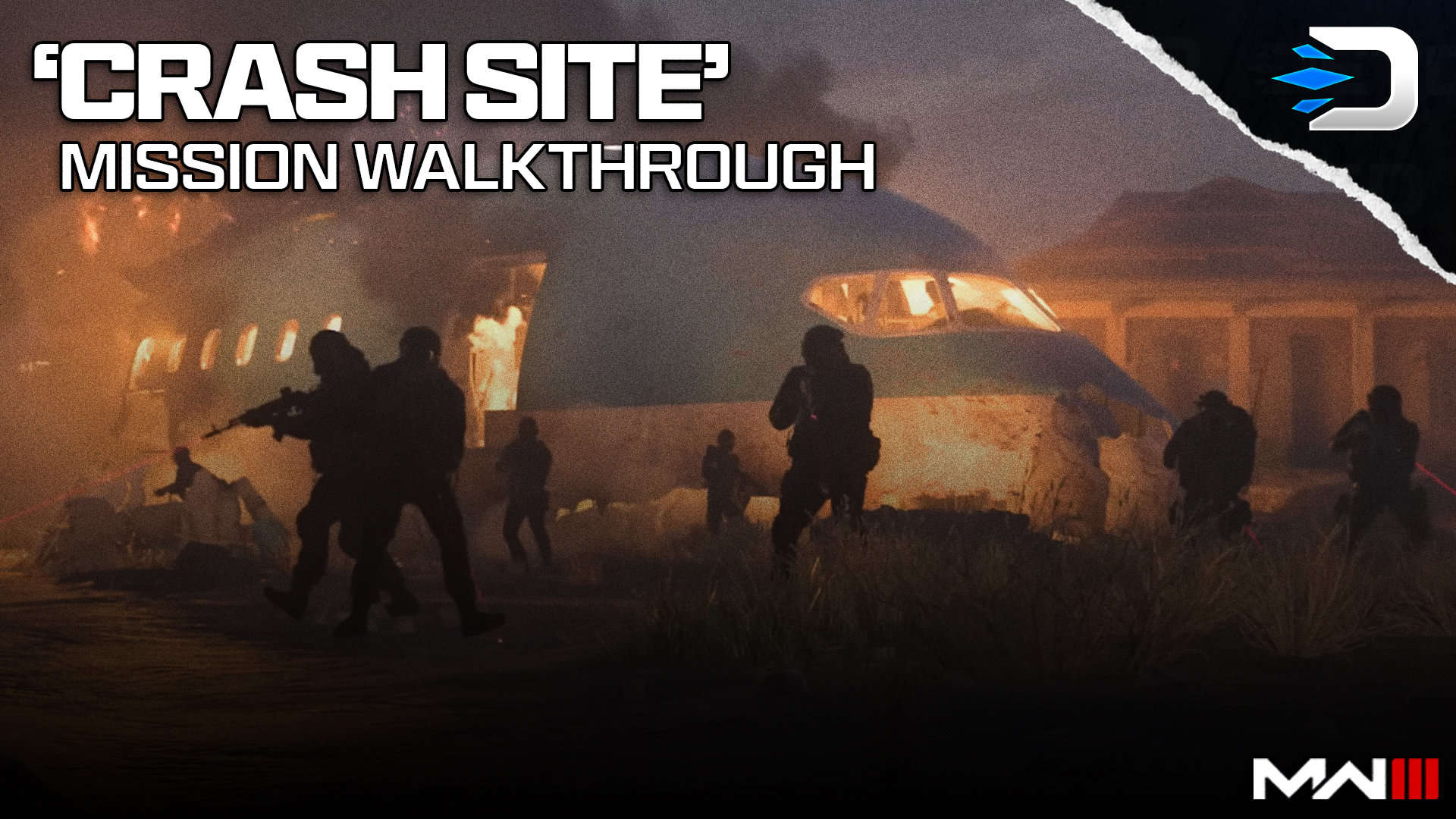 CRASH SITE | MISSION WALKTHROUGH | MODERN WARFARE 3 (2023) CAMPAIGN ...