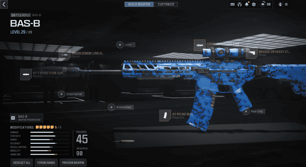 BEST BAS-B LOADOUT WARZONE SEASON 1 | BATTLE RIFLE META ATTACHMENTS ...