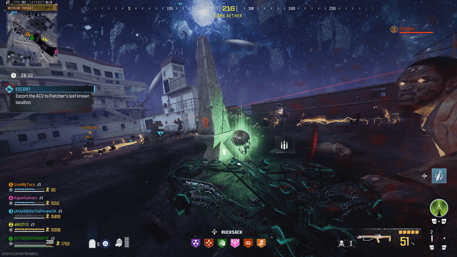 MW3 ZOMBIES HOW TO ENTER 2ND DARK AETHER RIFT | SEASON 2 RELOADED ...