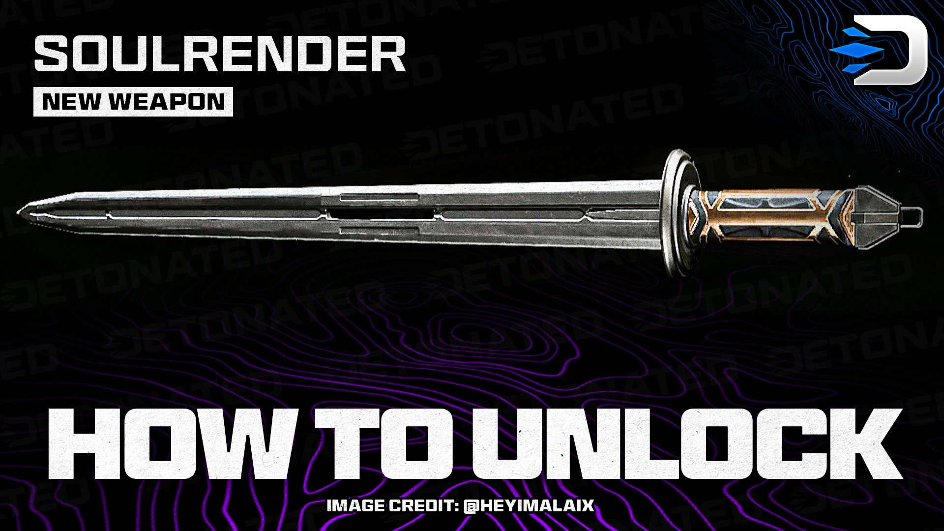 How to Unlock Soulrender in MW3 and Warzone Season 2 Reloaded - Detonated