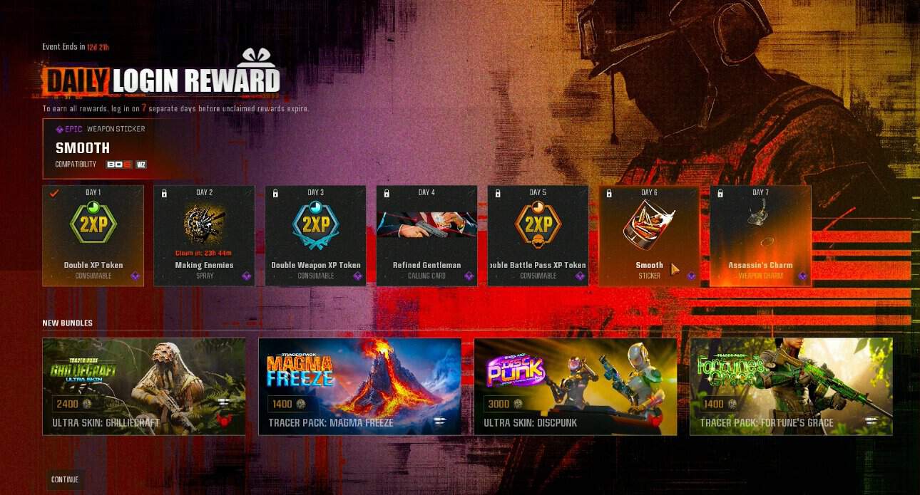 How to Claim All Black Ops 6 & Warzone Daily Login Rewards - Detonated