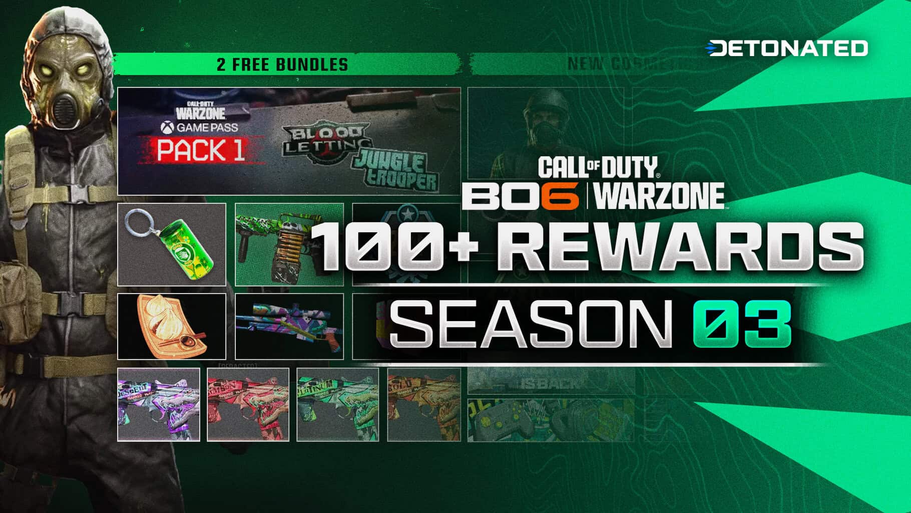 All 100+ Black Ops 6 Season 3 Rewards | Promotions, Events, Combat ...