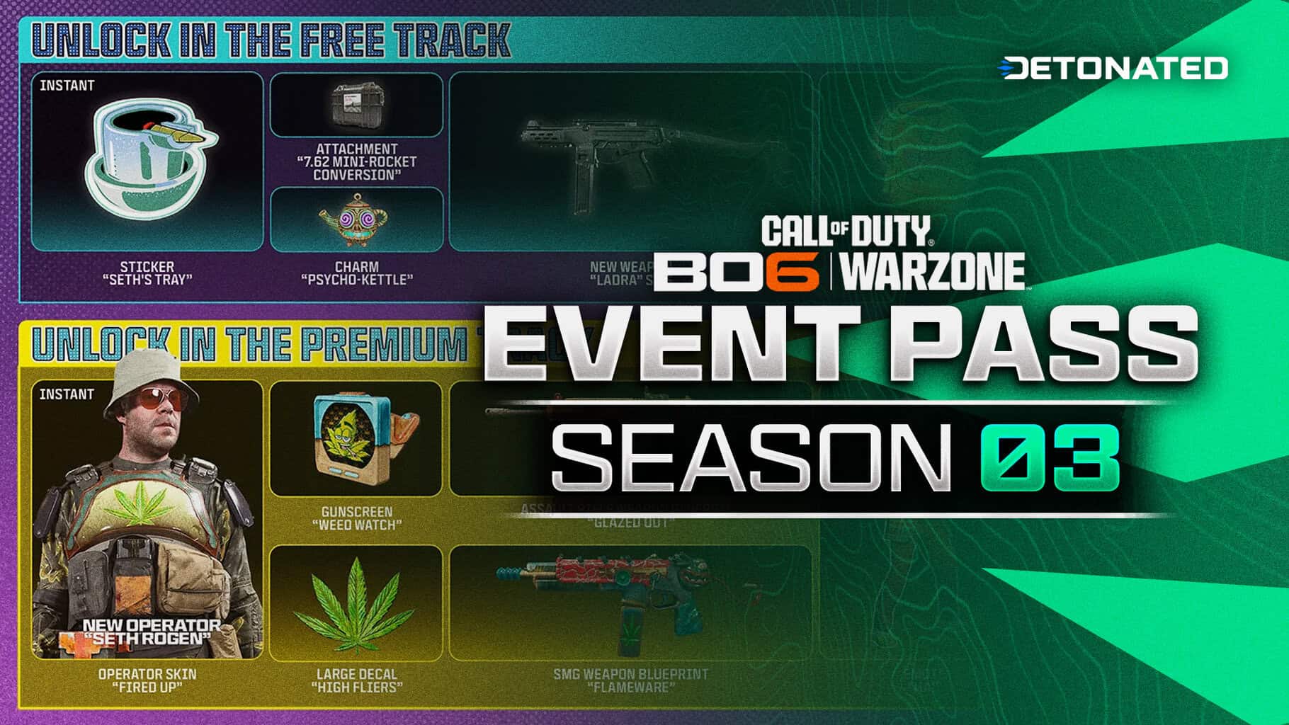 All 'High Art' Black Ops 6 Event Pass Rewards & Release Date | Season 3 ...
