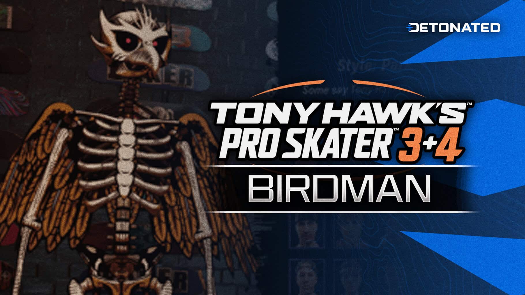 How to Unlock Birdman in Tony Hawk's Pro Skater 3+4 - Detonated