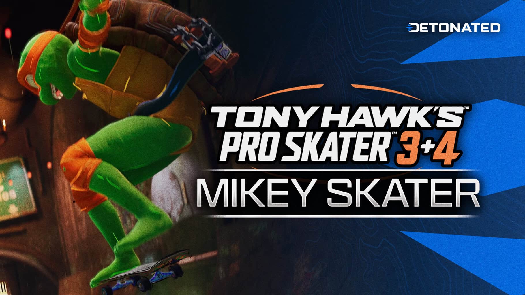 How to Unlock Michelangelo in Tony Hawk Pro Skater 3+4 | TMNT Crossover ...